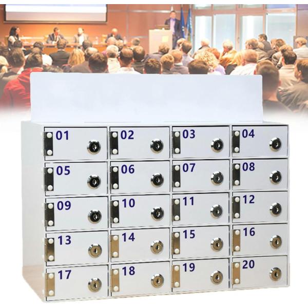 ・Mobile Phone Lockers are ideal for Schools, Classrooms, Conference Rooms, Factories, and Restaurants. Designed to secur...