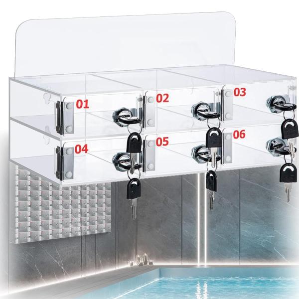 ・Optimize your storage solutions with this versatile Phone Organizer. Each Slot is designed with two separate keys for a...