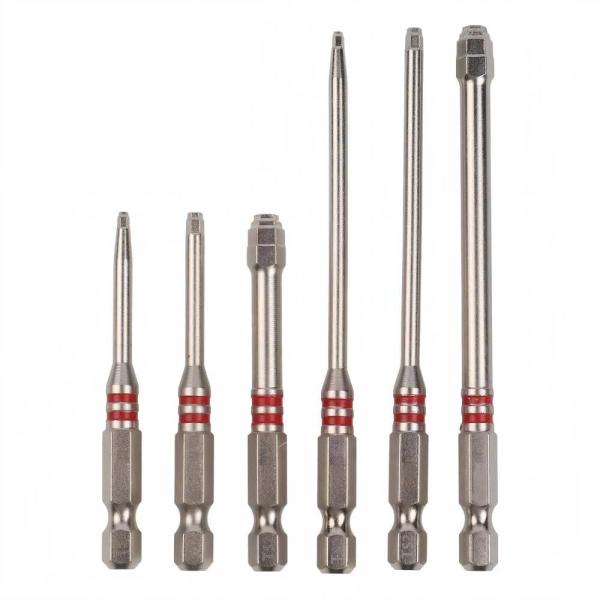 ・Versatile 6-Piece Screwdriver Bit Set: Our screwdriver bit set includes six essential hex shank bits, featuring multipl...