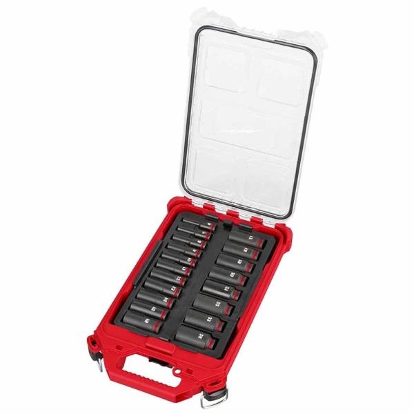 ・19Pc 49-66-6801 3/8" Non-slip hex Socket Set.・6-Point design made with forged impact steel for durability.・Optimized fo...
