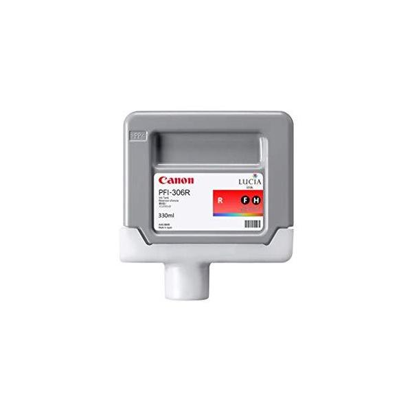 〔純正品〕 Canon キャノン インクカートリッジ/トナーカートリッジ 〔6663B001 PFI-306R レッド〕-