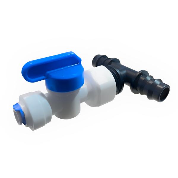 メインポンプ等の配管に割り込ませる事により、カルシウムリアクターへ強制的に通水する事が可能になります。1/4"ウレタンチューブに適合する便利なスピードフィットバルブ付き。主に海外製カルシウムリアクターに適合するチューブサイズです。ホース接続...