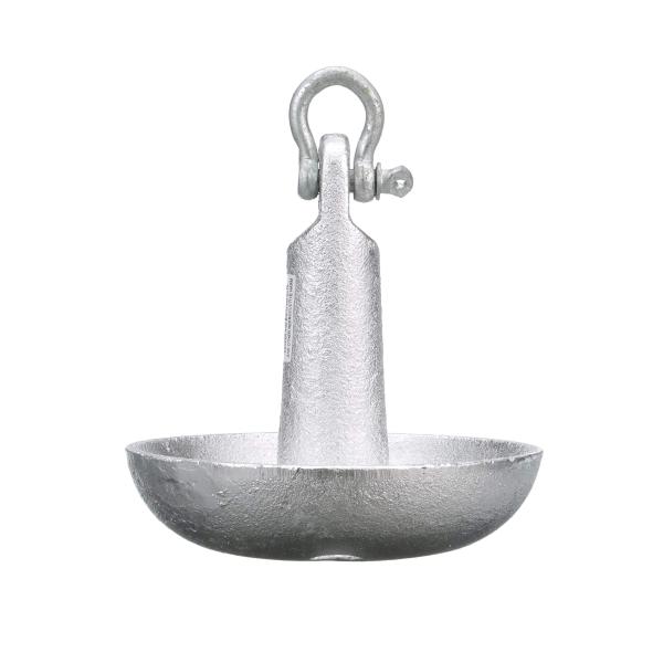 商品名:  Seachoice Mushroom Anchor, Cast Iron, Aluminum-Painted, Silver, 10 Lbs., Boats Up to 12 Ft. Longブランド: SEACHOICE商品サ...