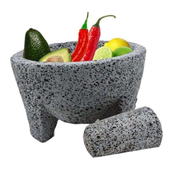 商品名: TLP Molcajete authentic Handmade Mexican Mortar and Pestle 8.5 by TheLatinProducts OUTASIGHT Molcajete authentic Ha...