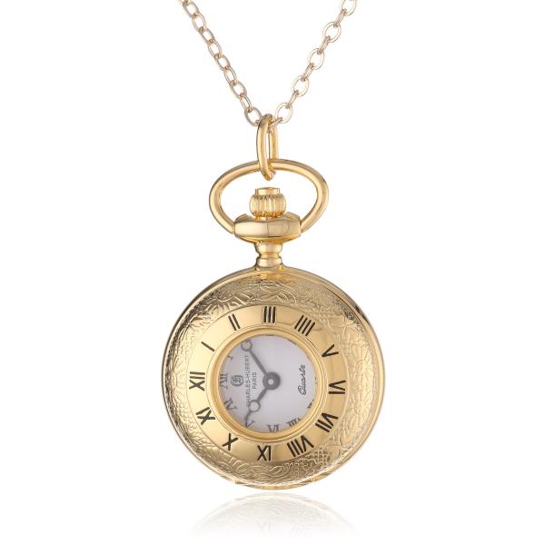 商品名: クラシック懐中時計 パリス 6764 14金メッキクォーツペンダント?ウォッチ チャールズ?ヒューバート 【並行輸入】 Charles-Hubert, Paris Women's 6764 Gold-Plated Quartz P...