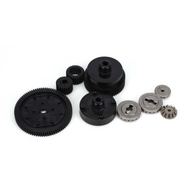 商品名: Electrix Set bo〓tier de r〓duction pour 1/10 Stadium Truck ECX Transmission Plastic Gear Set: 1:10 2wd Allブランド: ECX商...