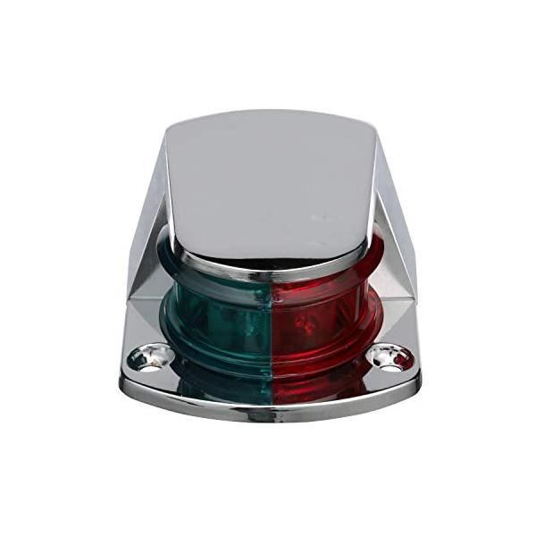 商品名: Seachoice LED Bi-Colour Bow Light, Die Cast Zamak Seachoice LED Bow Light, Marine Navigation, Chrome Bi-Color, 1-Mi...