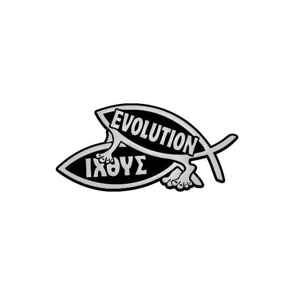 商品名:  Procreate Evolution &amp; IXOYE Fish Plastic Auto Emblem - [Silver][5 1/4'' x 2 3/4'']ブランド: EvolveFISH商品サイズ: 5.25"...