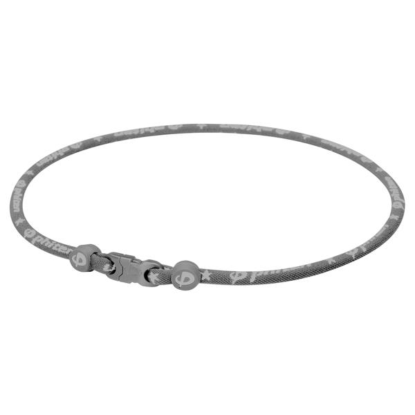 商品名: Phiten クラシックネックレス グレー 22インチ Phiten Titanium Classic Necklace - Sports Necklace Permeated with Aqua-Titanium Technol...