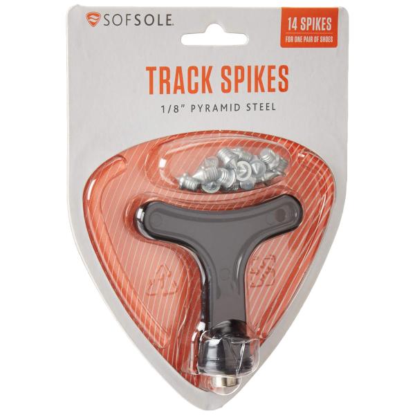 商品名: Sof Sole Sof Sole Replac -Ment Steel Track Spikes for Running Shoes, Pyramid 1/4-Inchブランド: Sof Sole商品サイズ: 1/4-Inch高...