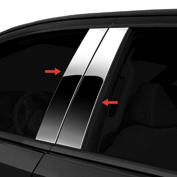 商品名:  Made in USA! Compatible with 2010-2017 GMC Terrain 4PC Stainless Steel Chrome Pillar Post Trimブランド: MaxMate重量: 158...