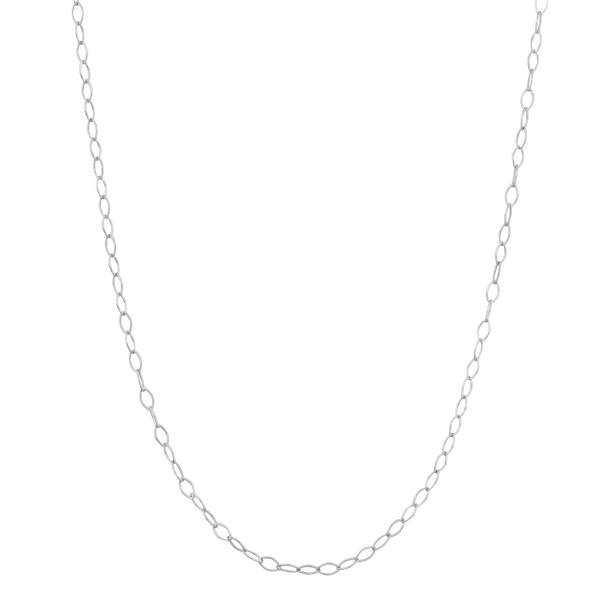 商品名: スターリングシルバー1.5 MMオープンリンクチェーン( 14、16、18、20、22、24または30インチホワイトで、黄色またはロジウム) Kooljewelry Sterling Silver 1.5 mm Open Link...