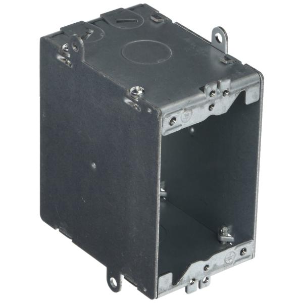 商品名:  Bryant Electric RJ600 JLOAD Multimedia Box, 2?-Inch Deep with Seven (7) ?-Inch Knockouts, Non-Metallic Sheathed Ca...