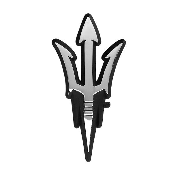 商品名: Arizona State University ASU Pitchforkクロームメタルカーエンブレム Elektroplate Arizona State University ASU Pitchfork Chrome Met...