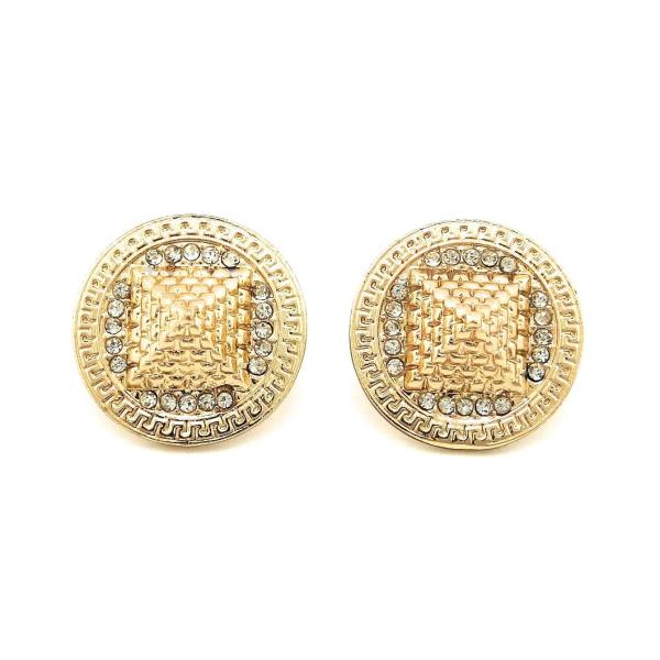 商品名: GwoodピラミッドイヤリングゴールドカラーポストスタイルエジプトKing Tut Pharaoh GWOOD Pyramid Earrings Gold Color Post Style Egyptian King TUT Ph...