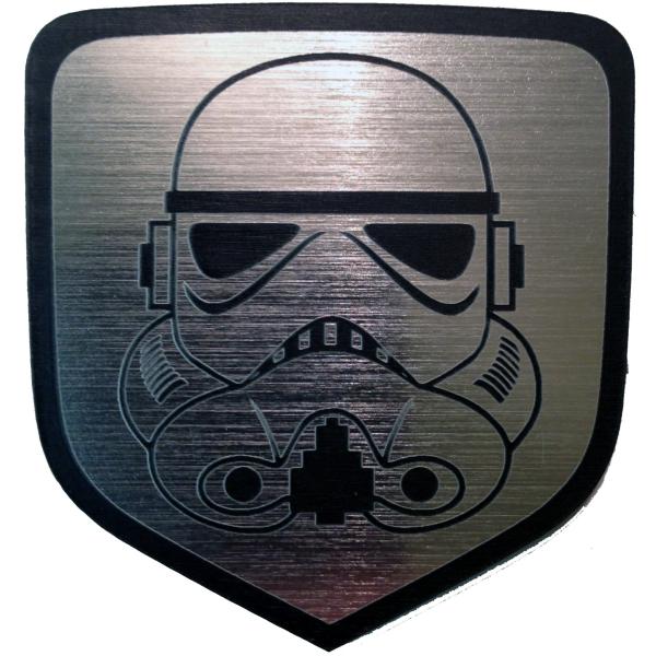 商品名:  24Designs Compatible Front Emblem Stormtrooper Silver Replacement for Dodge Neon Srt4 or Chargerブランド: 24 Designs高さ...