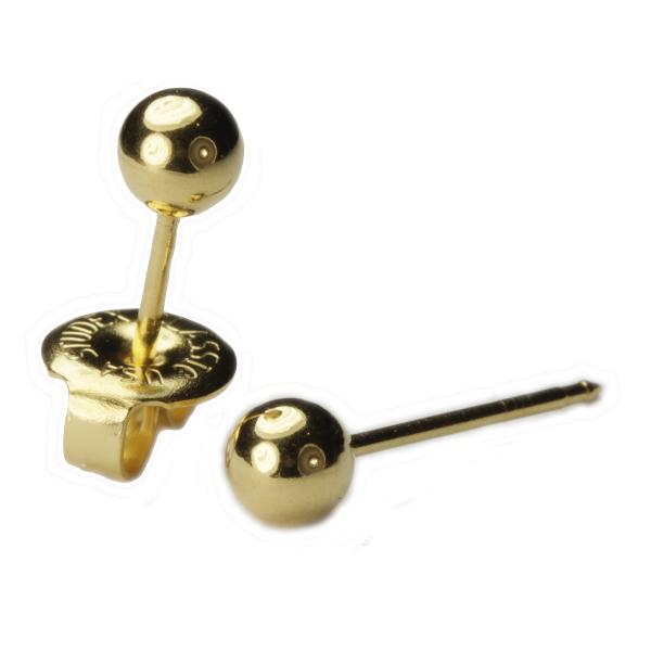 商品名: Studex Sensitiveステンレススチール4 mmボールG / Pファッションイヤリング622s STUDEX Sensitive Gold Plated Ball Stud Earrings 4mm | Hypoalle...