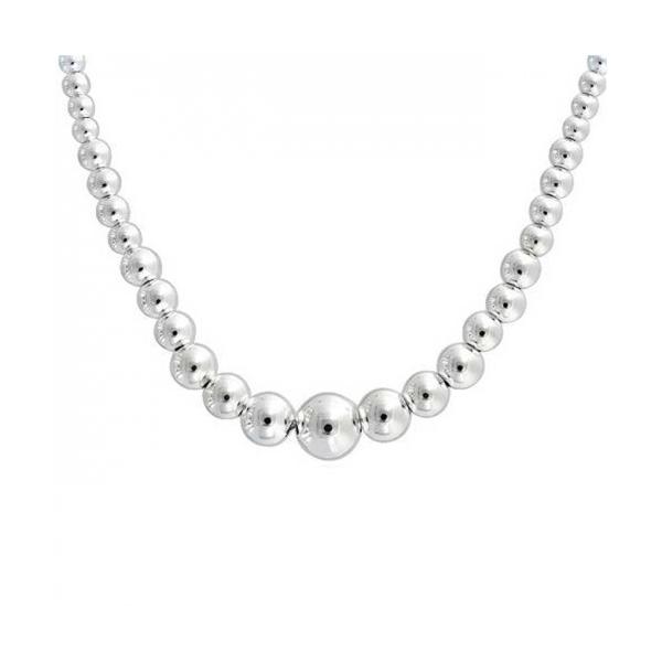 商品名: AmythystシルバートーンGraduatedビーズネックレス Amythyst AVELI Silver Tone Graduated Bead Necklaceブランド: Amythyst商品番号: FSNK-SBD色: S...