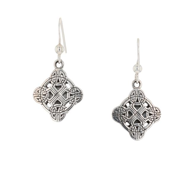 商品名: ジュエリートレンドスターリングシルバーケルトアイルランドClonmacnoiseクロスダングルイヤリング Jewelry Trends Celtic Irish Clonmacnoise Cross Sterling Silver...