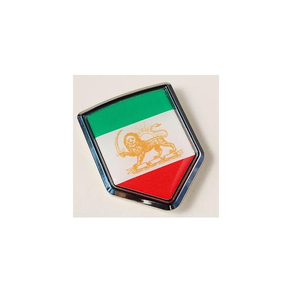 商品名: イランイランペルシャフラグ車クロームエンブレムデカールステッカー Iran Iranian Persian Flag Car Chrome Emblem Decal Stickerブランド: Car Chrome Decals高さ...