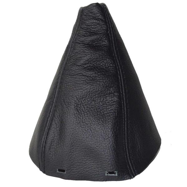 商品名:  The Tuning-Shop Ltd for Saab 9-3 93 Ss 2003+ Manual Shift Boot Shift Boot Black Italian Leather with Black Stitchブ...