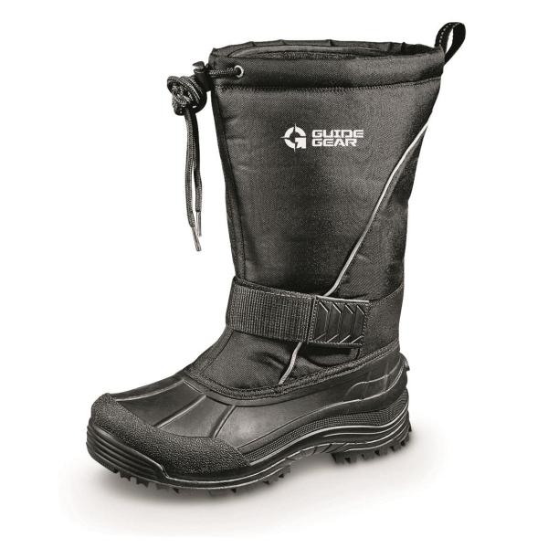 商品名: [Guide Gear] メンズ カラー: ブラック Guide Gear Men’s Snowmobile Snow Boots, Waterproof Insulated Winter Work Shoesブランド: Guid...