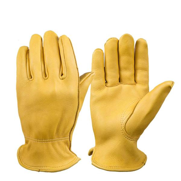 商品名:  OZERO Motorcycle Gloves, Grain Deerskin Leather Driving Gloves for Rubbing Jewelry/Shooting/Hunting/Gardening/Yard...