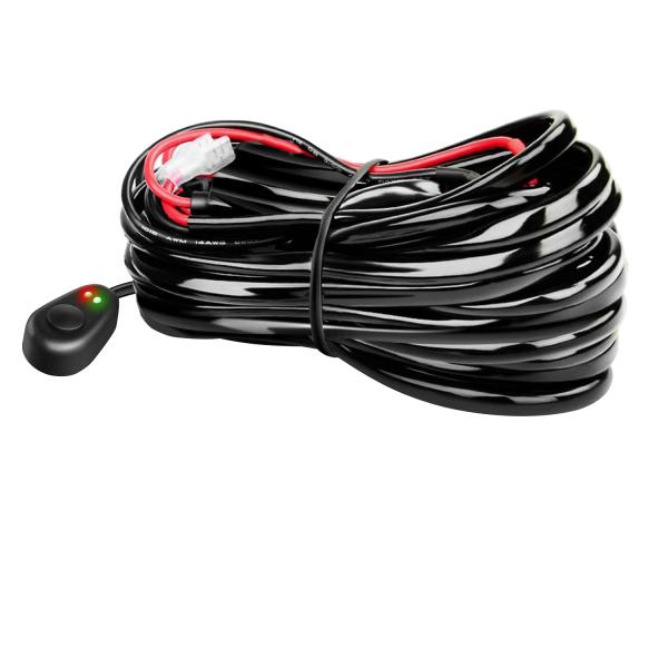 商品名:  Willpower Wiring Harness Kit 1 Lead 10FT 3 Meter Led Work Light Bar 12V 24V Wiring ON/Off Switch 40A Relay Harness...