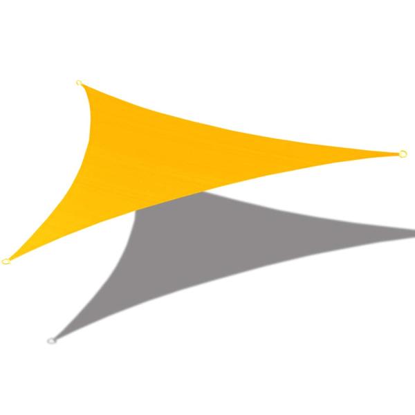 商品名:  Alion Home 12' x 12'x 12' Triangle Waterproof Woven Sun Shade Sail in Vibrant Colors (Mango Yellow)ブランド: Alion Hom...