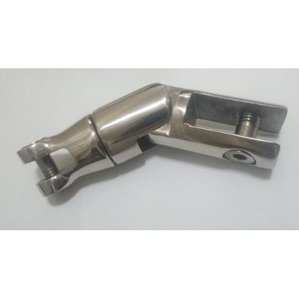 商品名: 316ステンレススチール多方向ダブルアンカースイベルコネクタby MarineNow (1 / 4 " ? 5 / 16 ") MarineNow 316 Stainless Steel Multi-Directional Dou...