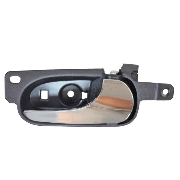 商品名: PT Auto Warehouse GM-2314MA-FR - 内部内部ドアハンドル ブラックハウジング 亜鉛クロムレバー付き - 助手席側フロント PT Auto Warehouse GM-2314MA-FR - Interi...