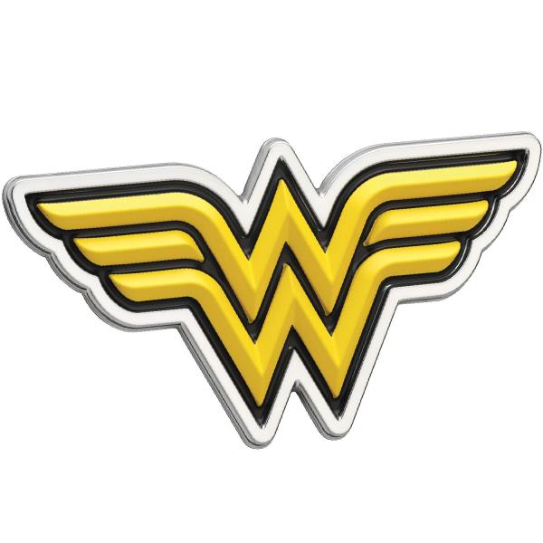 商品名: Fan Emblems Wonder Woman Logo 3D Car Emblem Black/Yellow/Chrome, DC Comics Automotive Sticker Decal Badge Flexes to...