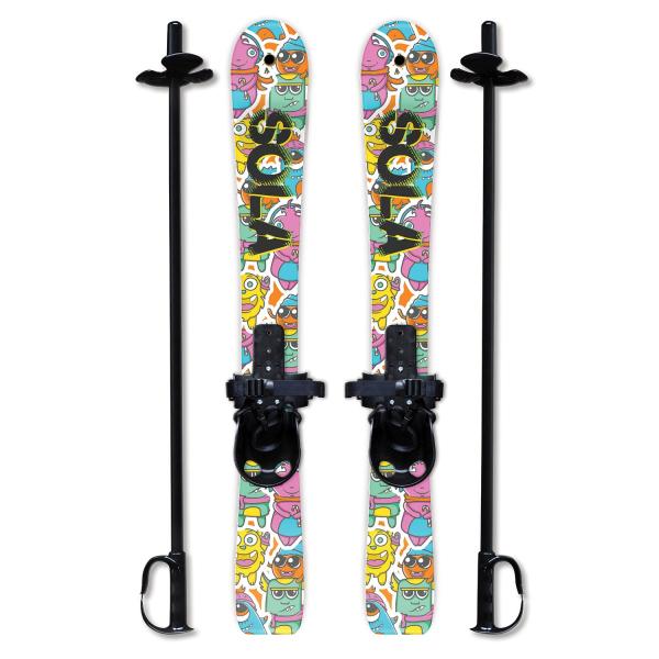商品名:  SOLA Winter Sports Kid's SLKS103 Beginner Snow Skis and Poles with Bindings Age 3-4 (Gaggle)ブランド: SOLA商品サイズ: 27.25...