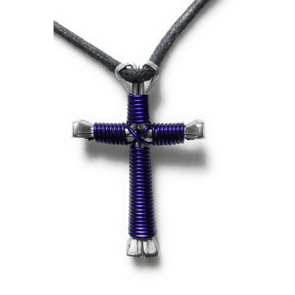 商品名: Disciples Crossクロスネックレス(1?) Made in USA Orchid Disciples Cross (1 Cross Necklace Made in USA Orchidブランド: Disciple's...