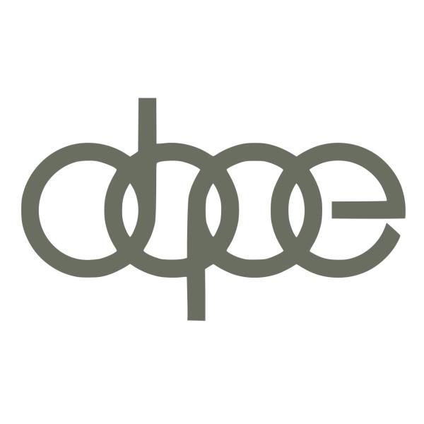 商品名: UR Impressions Gry Dope デカール ビニール ステッカー グラフィック アウディ A3 A4 A5 A6 A8 オールロード S4 S5 S6 S7 RS 3 4 5 7 TT R8 Q3 Q5 SQ5 Q7...