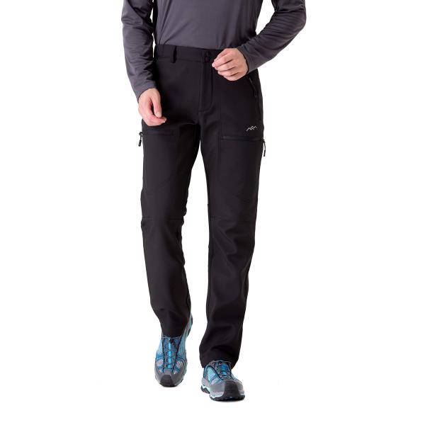 商品名:  TRAILSIDE SUPPLY CO. Men's Fleece Lined Insulated Pants Softshell Pants,Water and Wind-Resistant Black Size 4X-Lar...