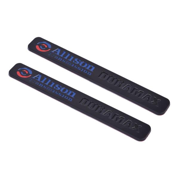 商品名: aimoll 2pcs Allison Transmission Duramax、for 3dエンブレム2500hd 3500hd GM Chevrolet Silverado ブラック AL Aimoll 2pcs Alliso...