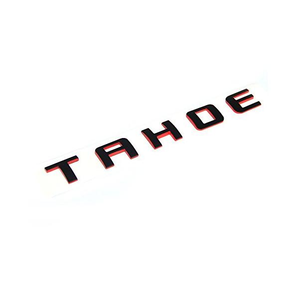 商品名: Yoaoo 1pc OEM Tahoe Red Line銘板エンブレムバッジレター3dロゴfor Chevrolet Suburban元朱書き Yoaoo 1x OEM Tahoe Red Line Nameplate Emble...