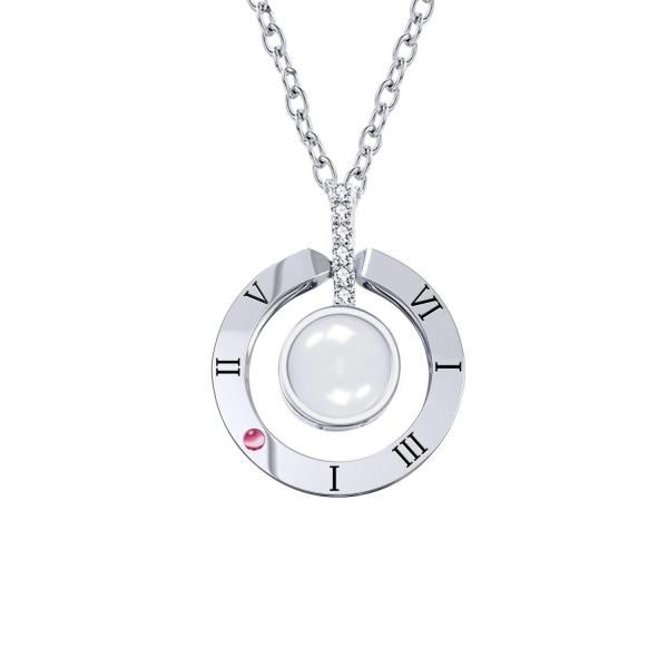 商品名: Cuidado 925 Sterling Silver Projective Necklace, The Memory of Love Nanotechnology Necklace, DOUYIN Necklace - 100 ...