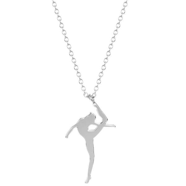 商品名: wllay Little GirlsネックレスBallerina Dancer Ballet Dance Recitalのペンダントネックレスギフトジュエリー WLLAY Little Girls Necklace Balleri...