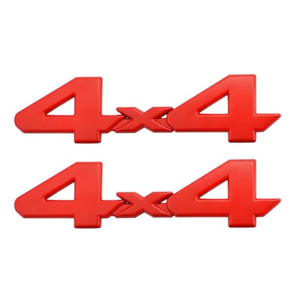 商品名: upauto 4 x 4エンブレムバッジ3dメタルネームプレートステッカーforタンドラリアテールゲート2005 ? 2018トラック/SUV/ピックアップ レッド UP-QPYM4X4 UpAuto 4X4 Emblem Bad...