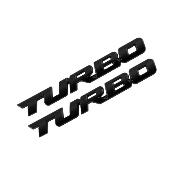 商品名: upauto 3dメタルターボエンブレムバッジジープBmw Dodge Toyota Honda日産Kia Hyundaiシボレーフォード ブラック UP-QPTURBO UpAuto 3D Metal Turbo Emblem ...