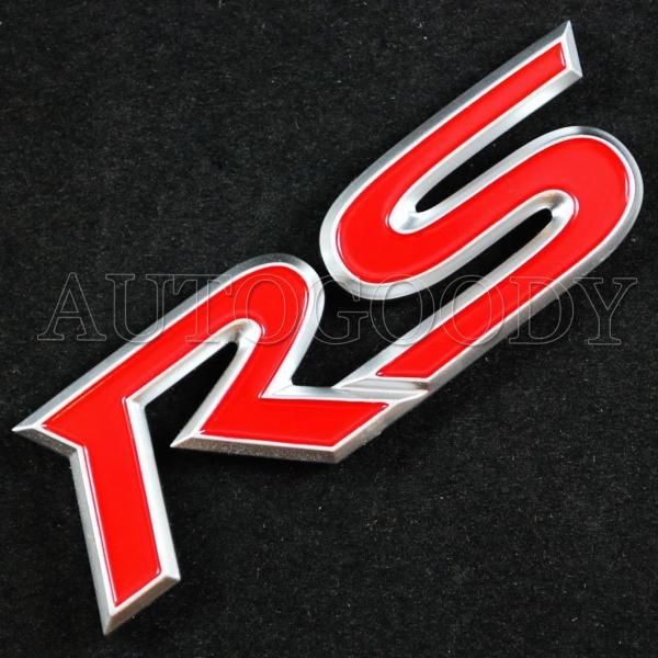 商品名: RSエンブレムバッジアクセサリー カー製品 1個 アメリカの自動車モデルシボレーに対応 1pc RS Emblem Badge Accessories Car Products Compatible Fit For USA Aut...