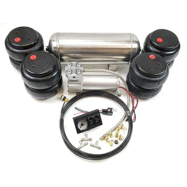 商品名:  True Suspension Universal 4 Corner Air Ride Suspension System Kit 2600 Seriesブランド: True Suspension商品番号: 素材: Stainl...