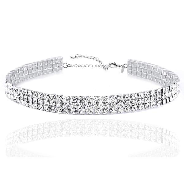 商品名: レイヤードチェーンネックレス サメの歯のデザイン タッセル ホワイトラインストーン チョーカーネックレス 女性用 Layered Chain Necklace Shark Tooth Design Tassel White Rhi...