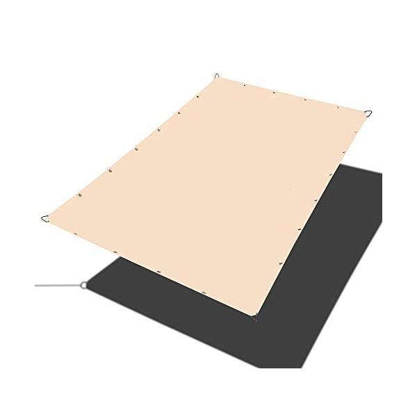 商品名:  Alion Home Straight Edge Waterproof Woven Polyester Sun Shade Sail for Pergola Carport Awning Canopy Replacement (...