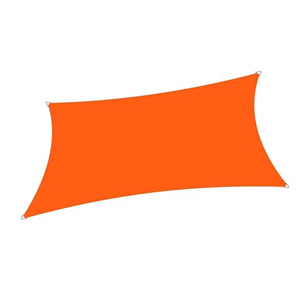 商品名:  Alion Home 12' x 16' Rectangle Waterproof Polyester Woven Sun Shade Sail (1, Tangerine Orange)ブランド: Alion Home商品サイ...
