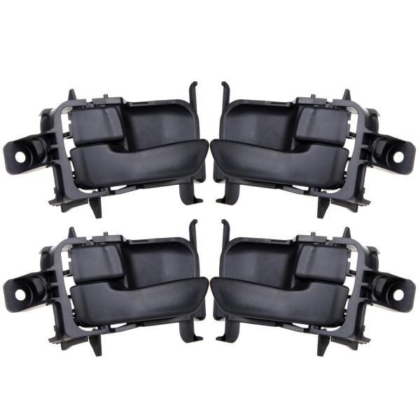 商品名: OCPTY ドアハンドル インテリア ドライバー 助手席側 交換用 1995-1999 Avalon インサイドドアハンドル テクスチャ ブラック(4個) OCPTY Door Handles Interior Driver Pa...