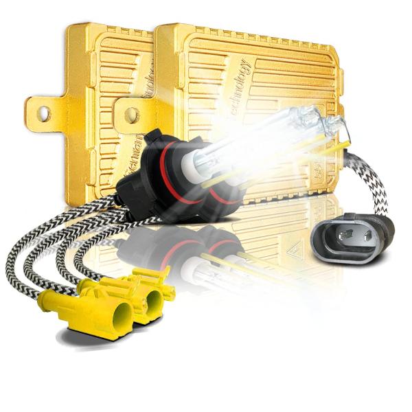 商品名: 12V 55W H8 H9 H11 H16 4300K 高耐久 AC HID キセノン電球バンドル ACデジタルCANBUSスリムバラスト付き OBCエラーなし 12V車用 (OEMライトイエロー) 12V 55W H8 H9 H...