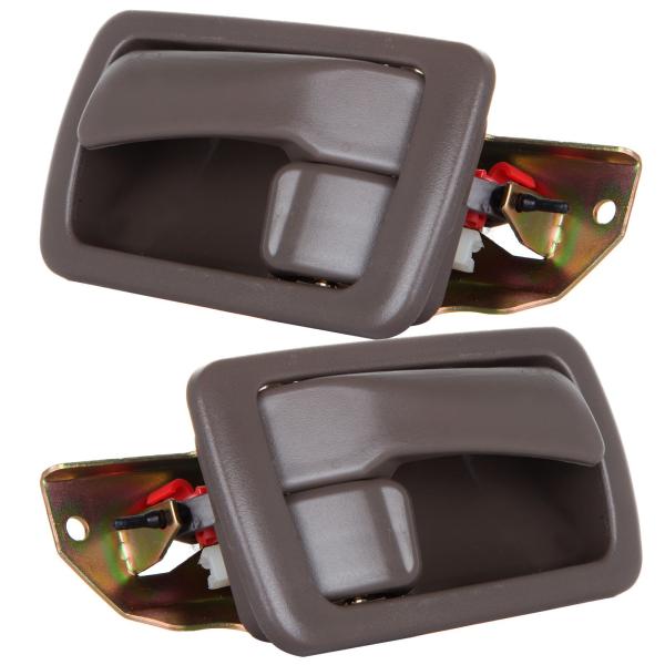 商品名: LUJUNTEC インテリアドアハンドル 運転席助手席側交換用 1992-1996 トヨタ カムリ ブラウン (2個) LUJUNTEC Interior Door Handles Driver Passenger Side Re...